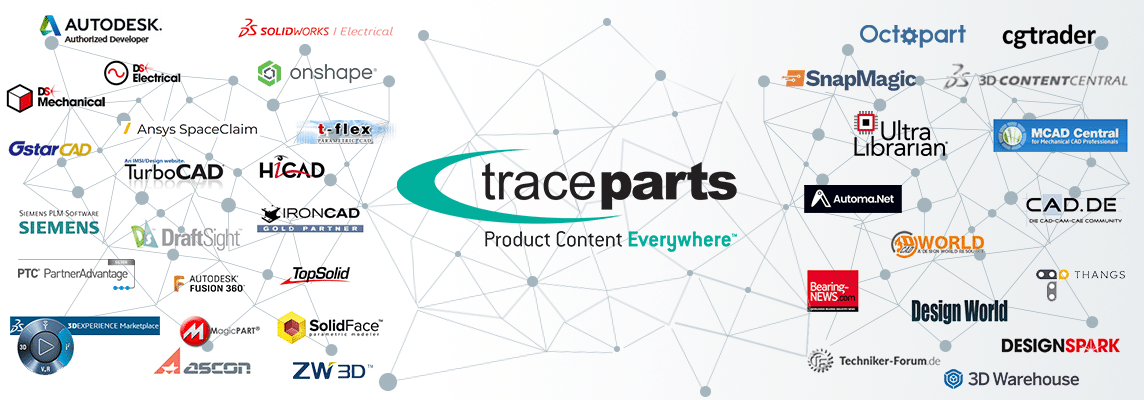 Publish Your CAD models on the TraceParts Network