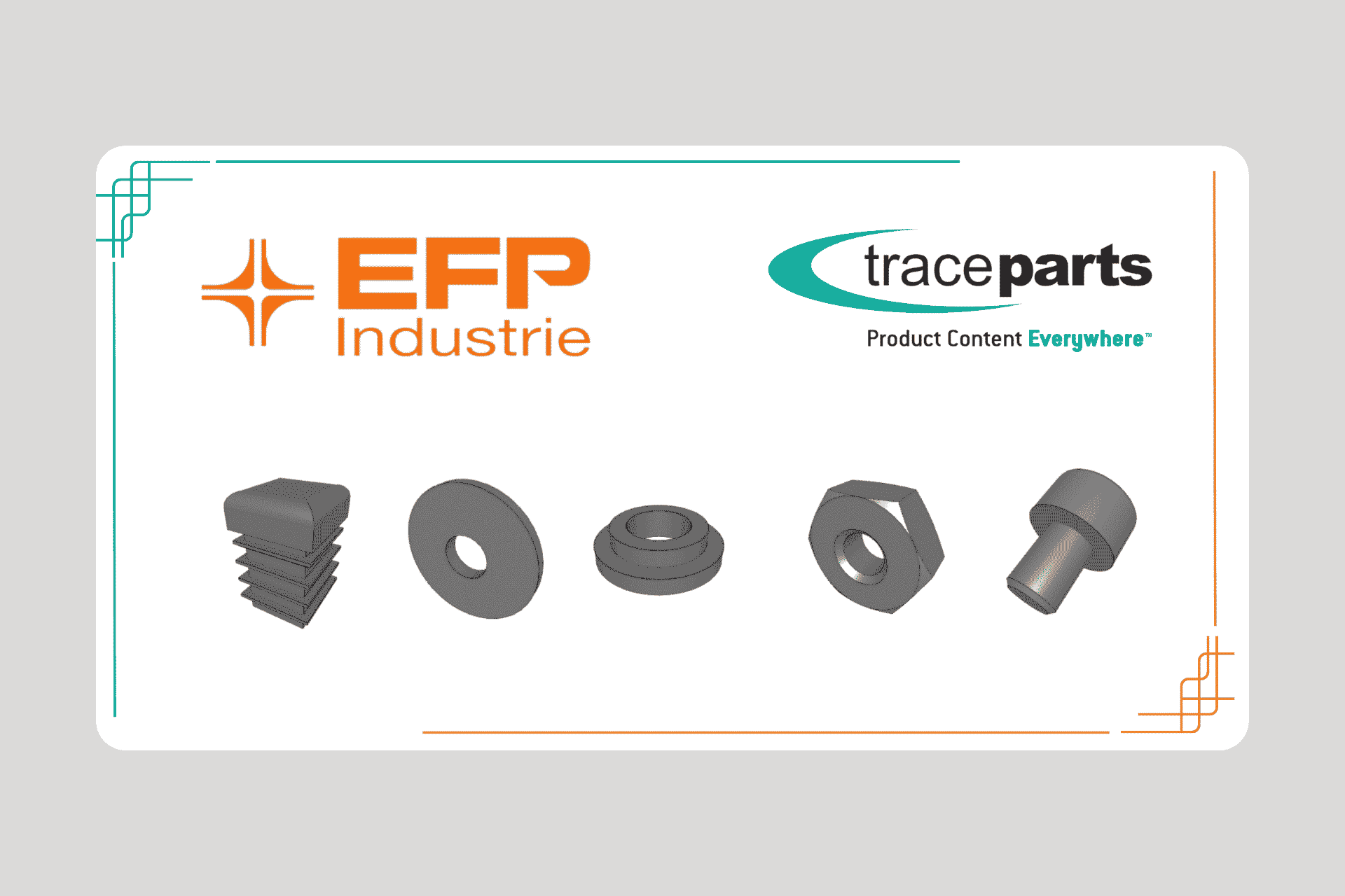 EFP Industrie publishes the CAD models of its fasteners and fixings on ...