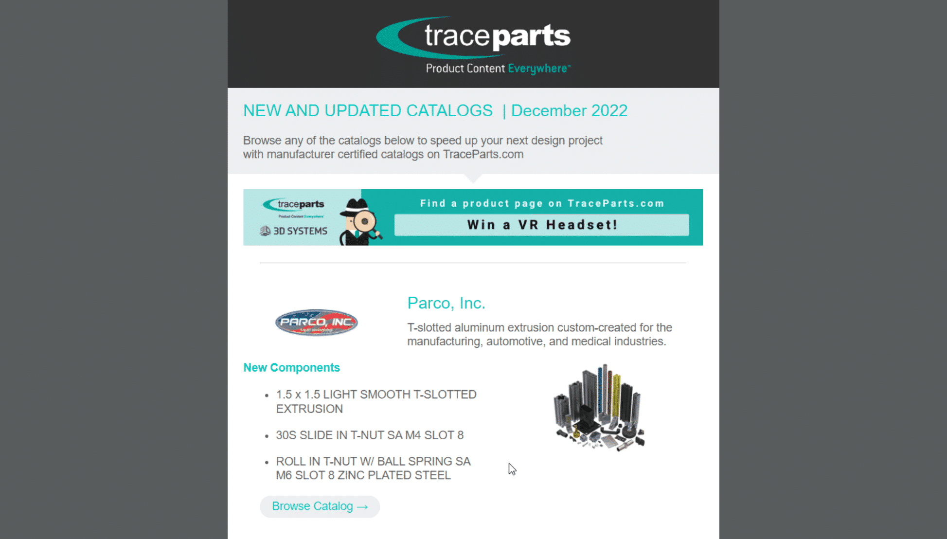 The Newsletter to The TraceParts Design Engineering Community #173 - TraceParts