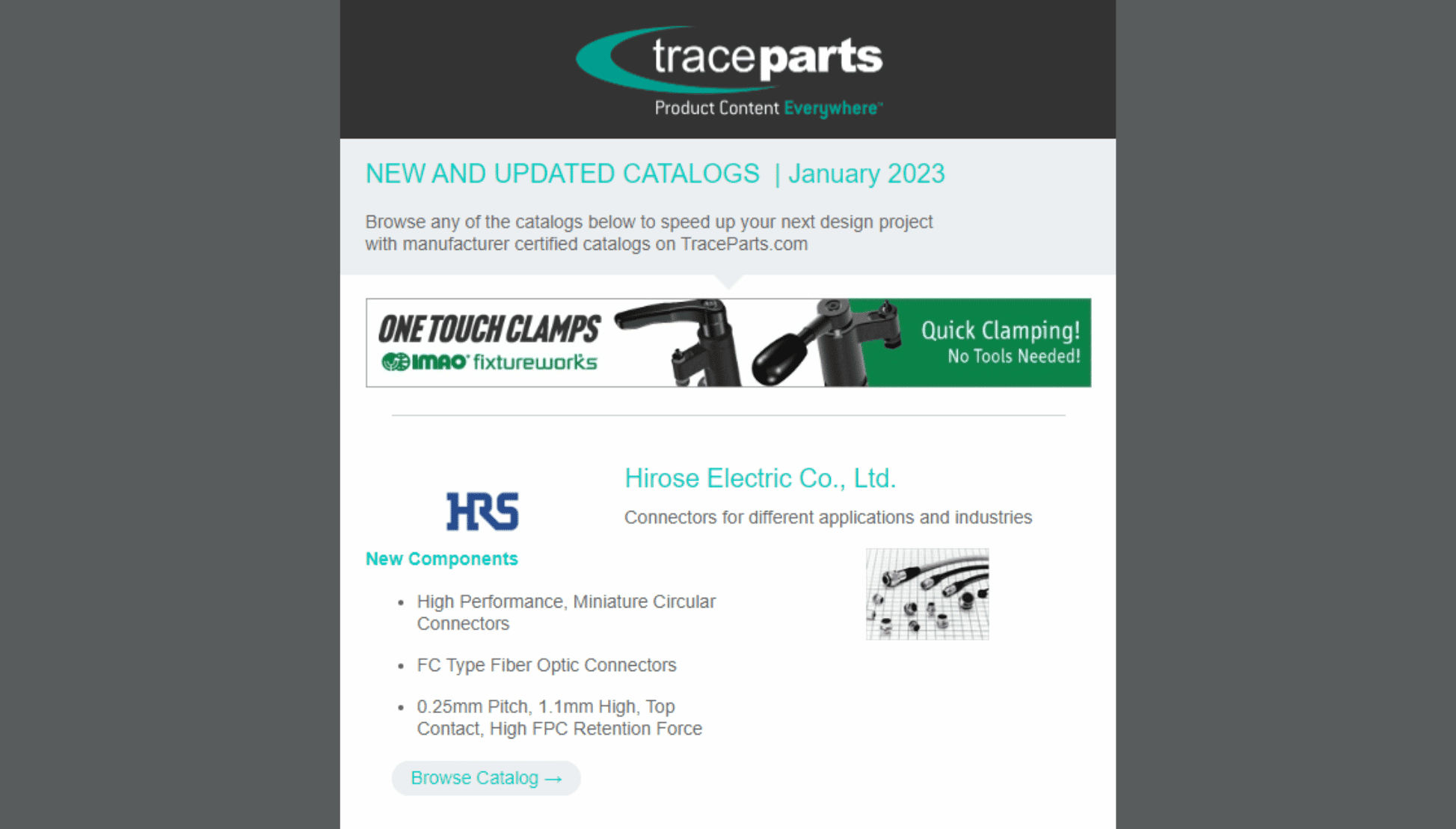 The Newsletter to The TraceParts Design Engineering Community #174 - TraceParts