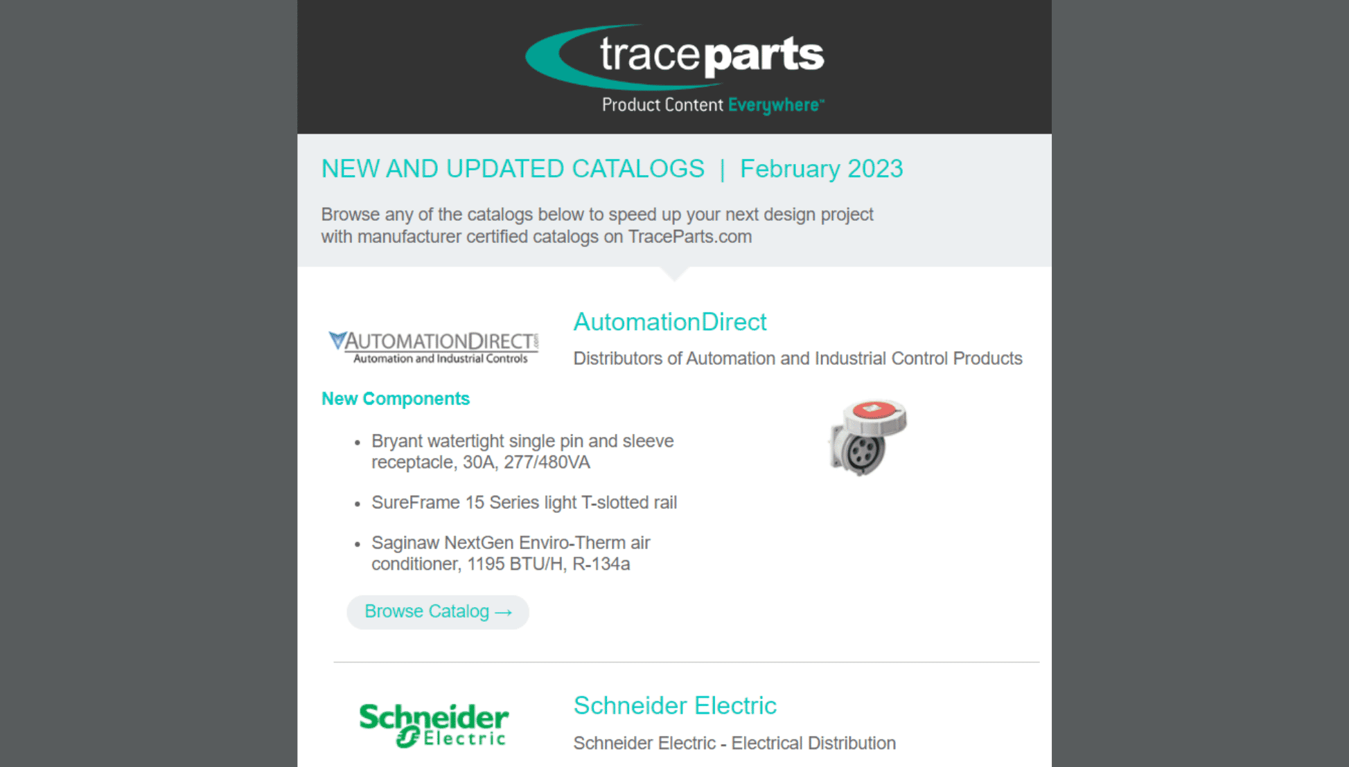 The Newsletter to The TraceParts Design Engineering Community #175 - TraceParts