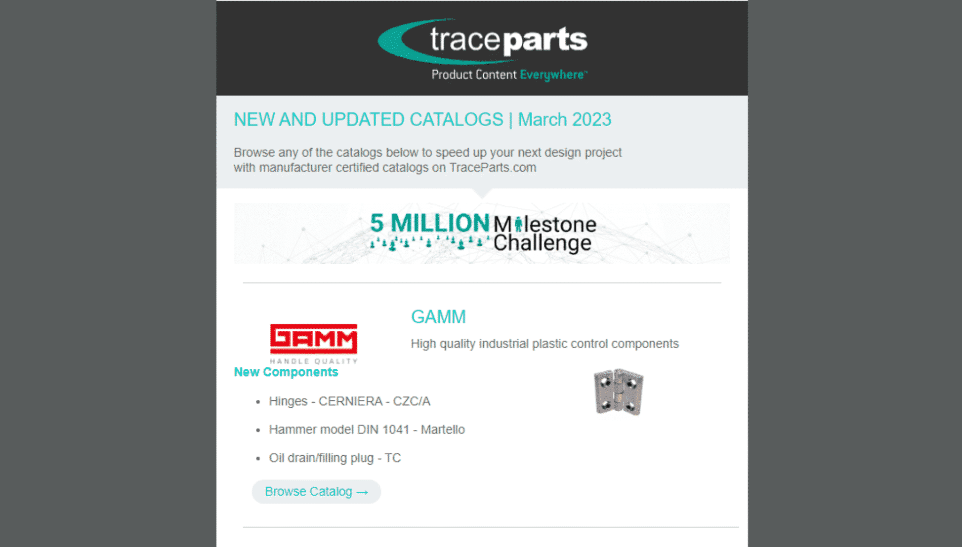 The Newsletter to The TraceParts Design Engineering Community #176 - TraceParts