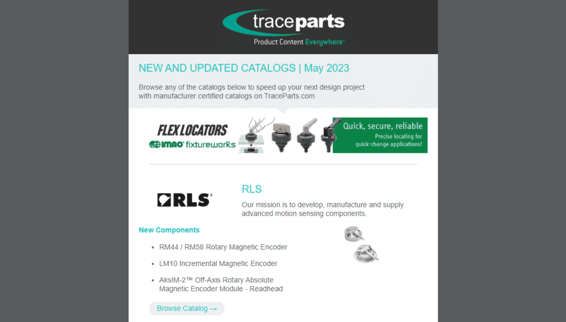The Newsletter to The TraceParts Design Engineering Community #178 - TraceParts